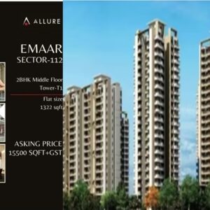 2BHK Flat booking in EMAAR India Sector 112 Gurgaon – ZAMEENWALE जमीनवाले